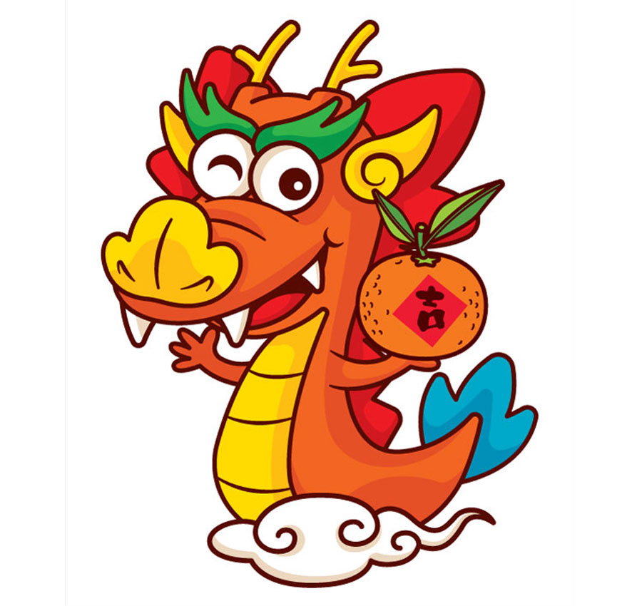 Hình con rồng đẹp để in áo thun độc đáo năm 2024 - May Đồng Phục Tốt